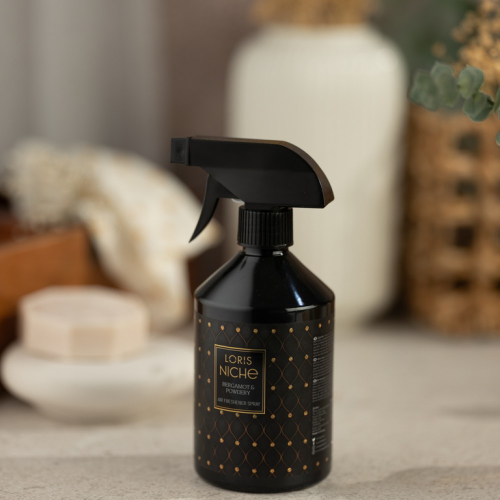 Loris Niche Bergamot Powdery Spray de camera 500 ml